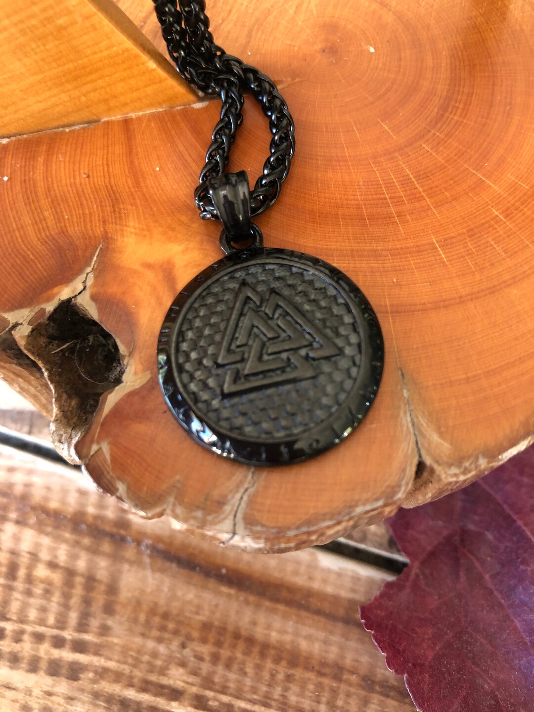 Norse Valknut Viking Pendant - Etsy