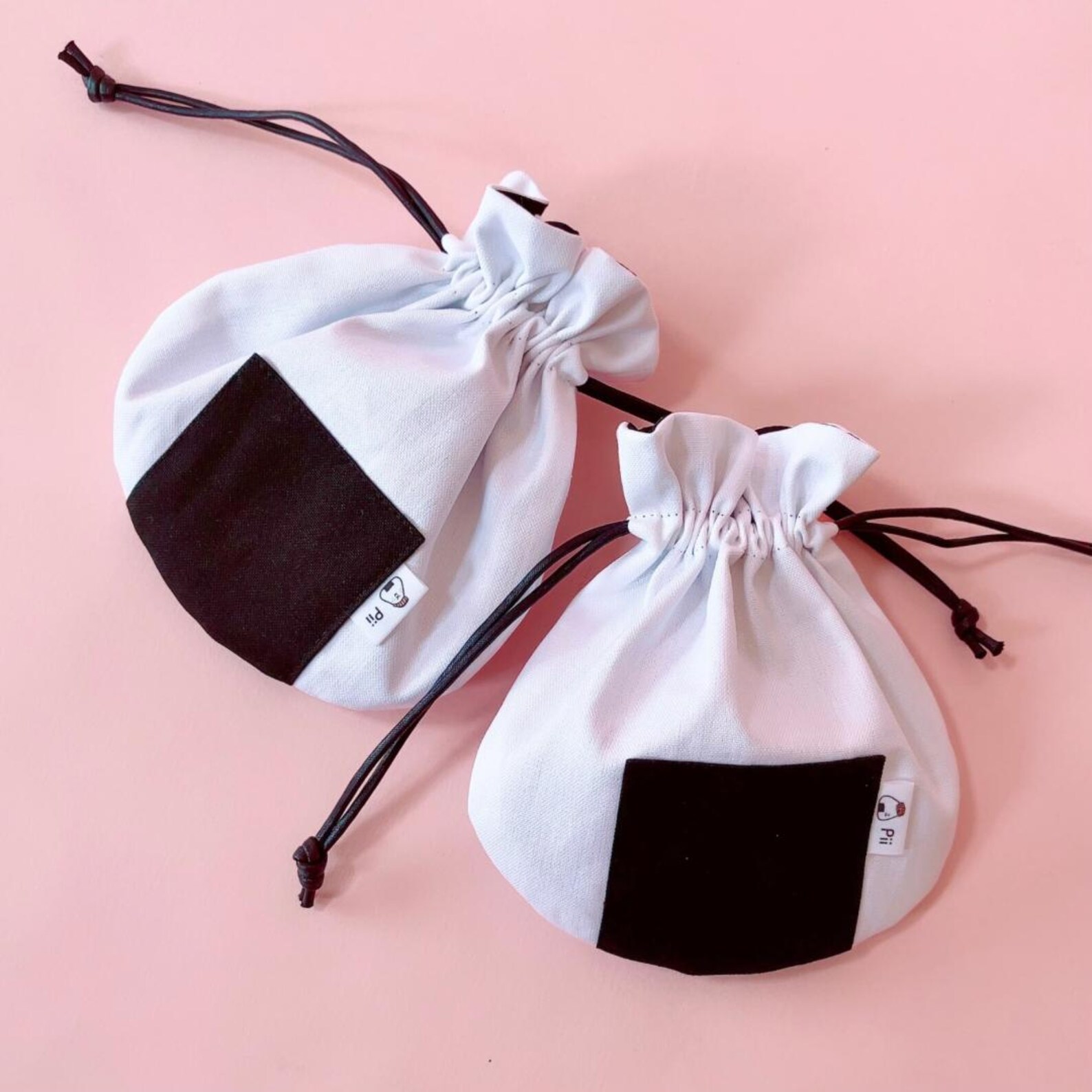 ONIGIRI Drawstring Porch,japanese Rice Ball,japan,handmade,bag - Etsy