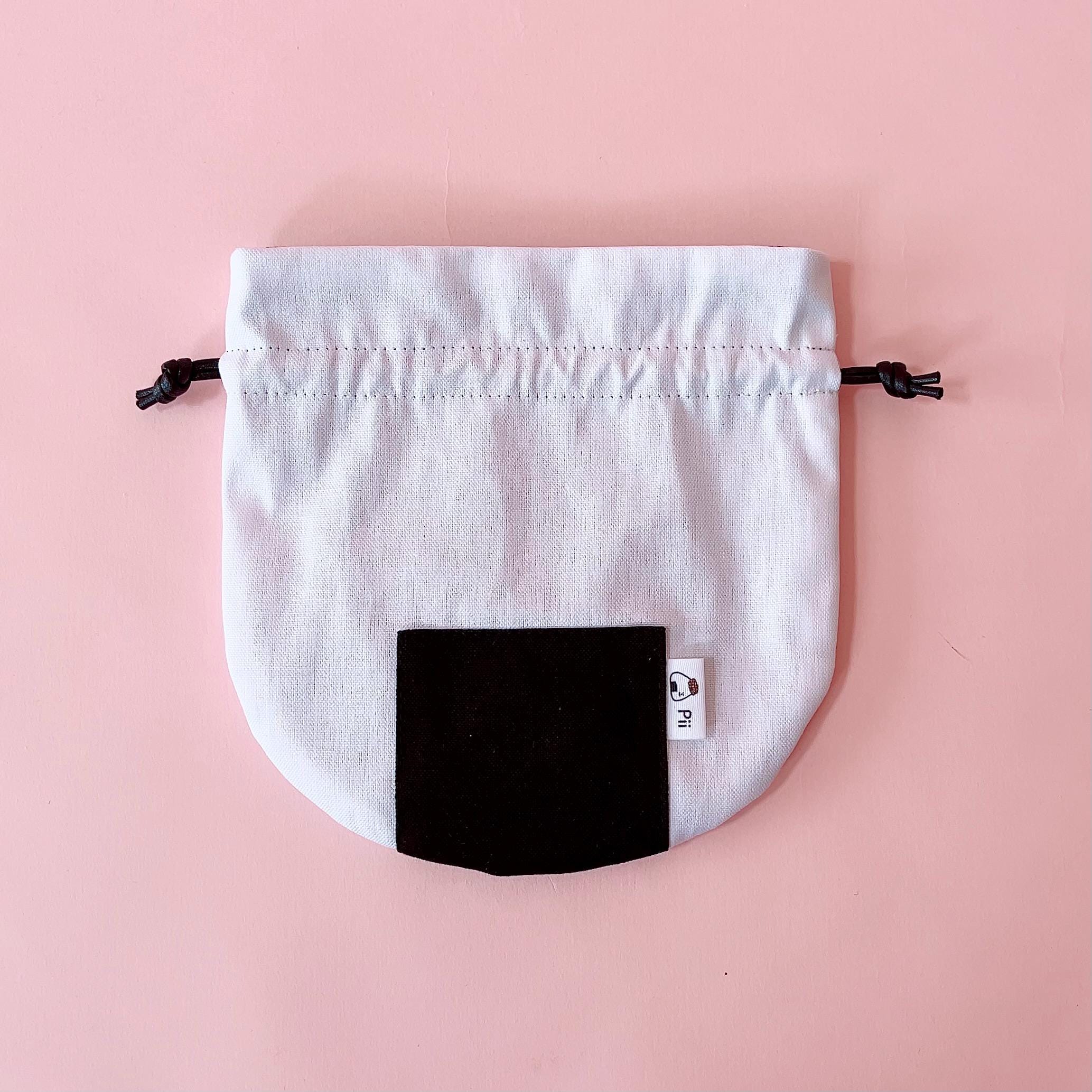 ONIGIRI Drawstring Porch,japanese Rice Ball,japan,handmade,bag - Etsy