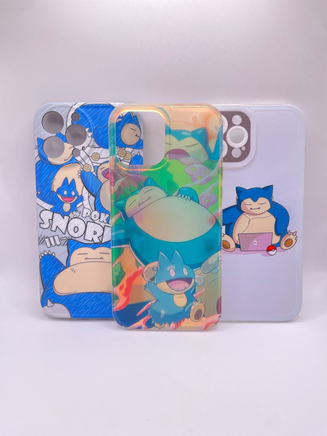 IPhone Case- Pokemon Cases: Multiple Type's of Munchlax and Snorlax ...