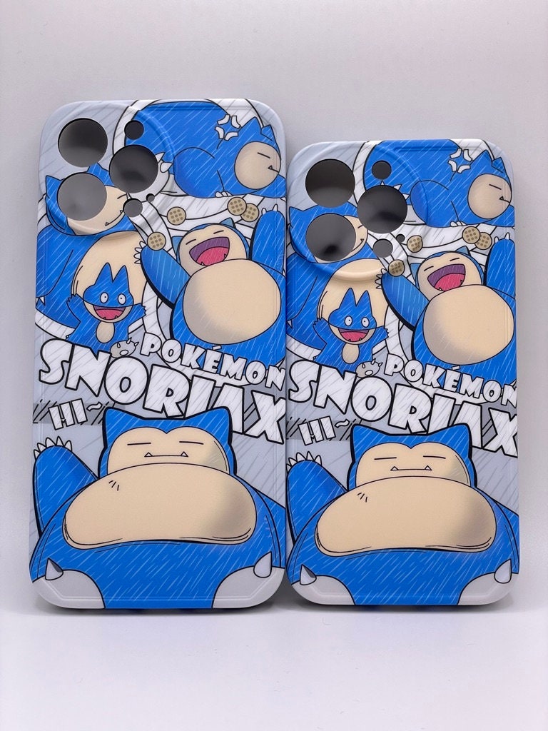 IPhone Case Pokemon Cases: Multiple Type's of Munchlax and Snorlax Case ...