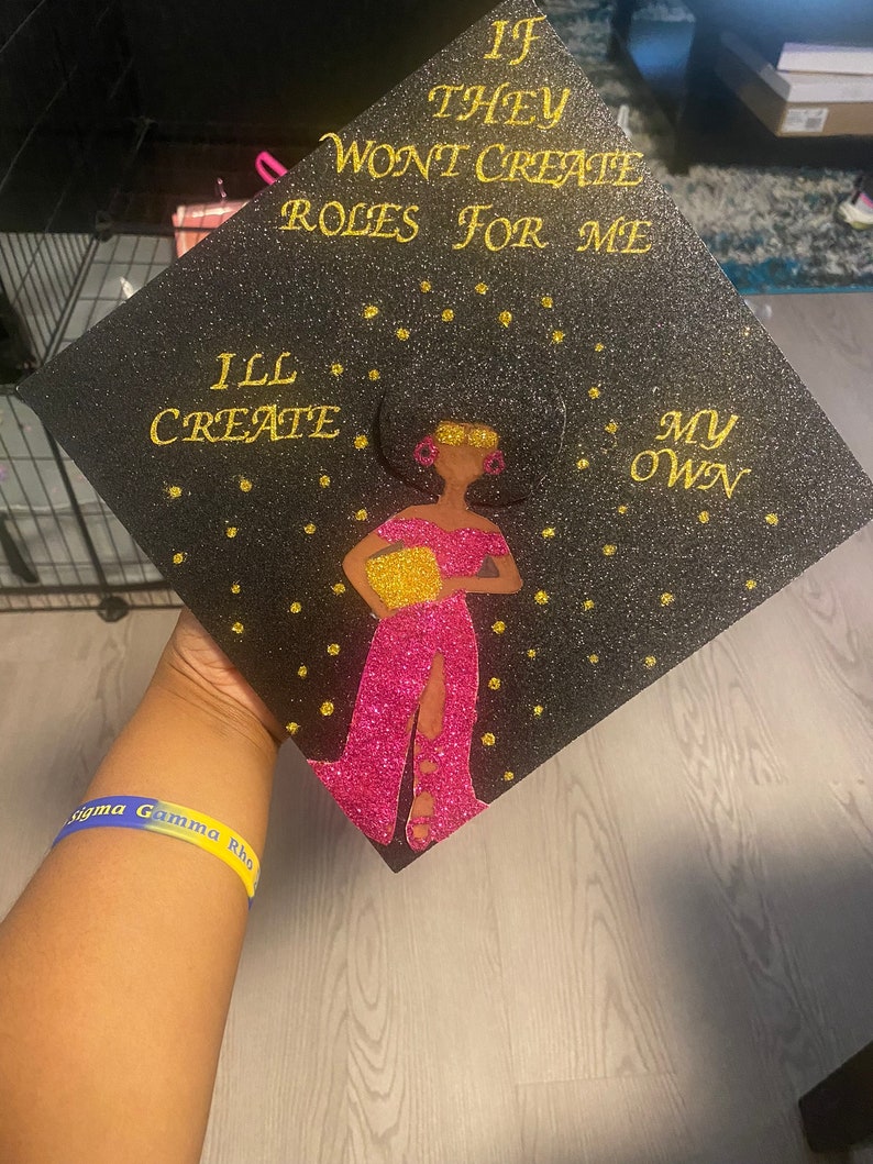 Graduation Caps- Custom Graduation Caps- Bedazzled Caps- Designer Caps ...
