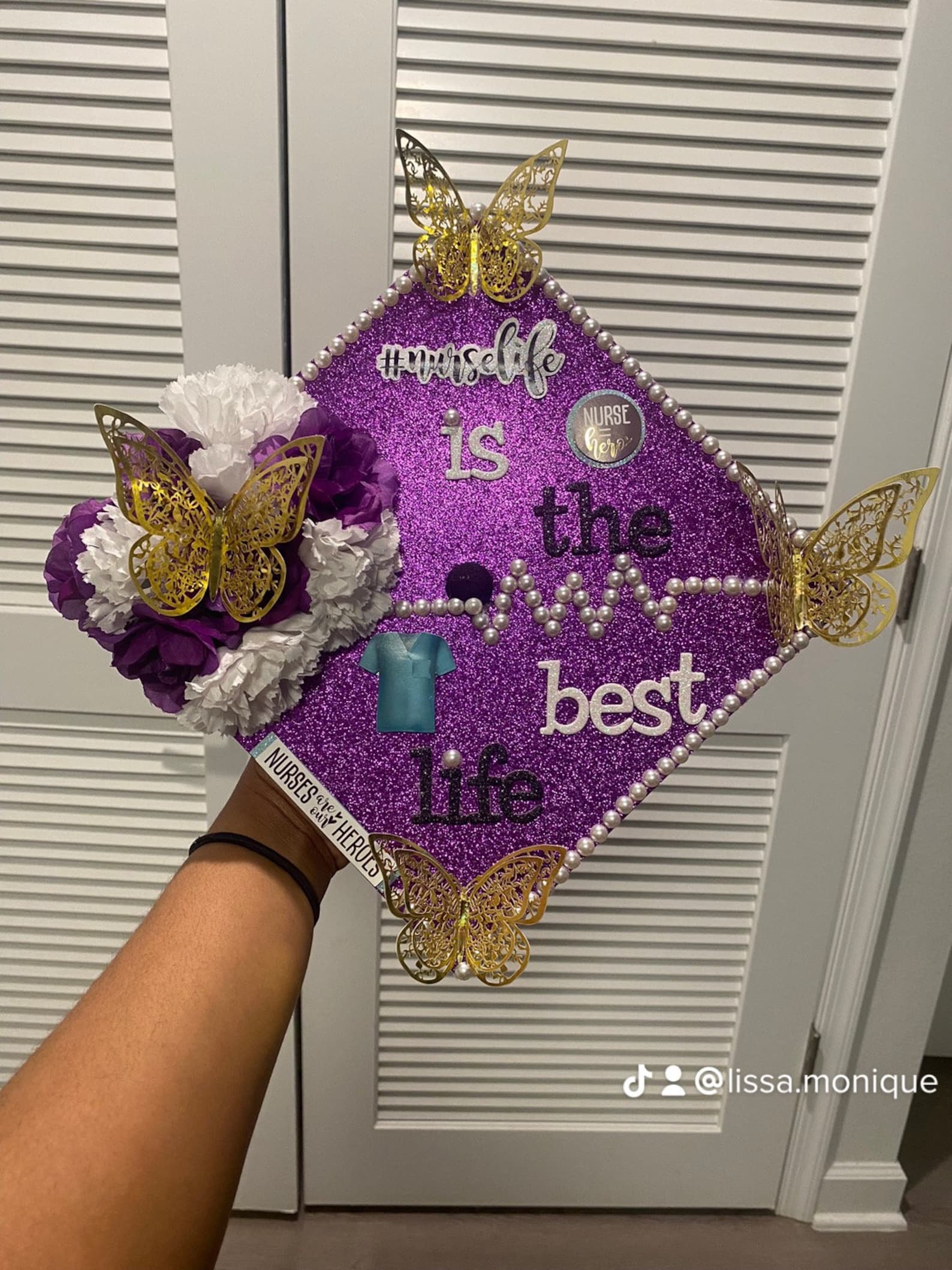 Graduation Caps- Custom Graduation Caps- Bedazzled Caps- Designer Caps ...