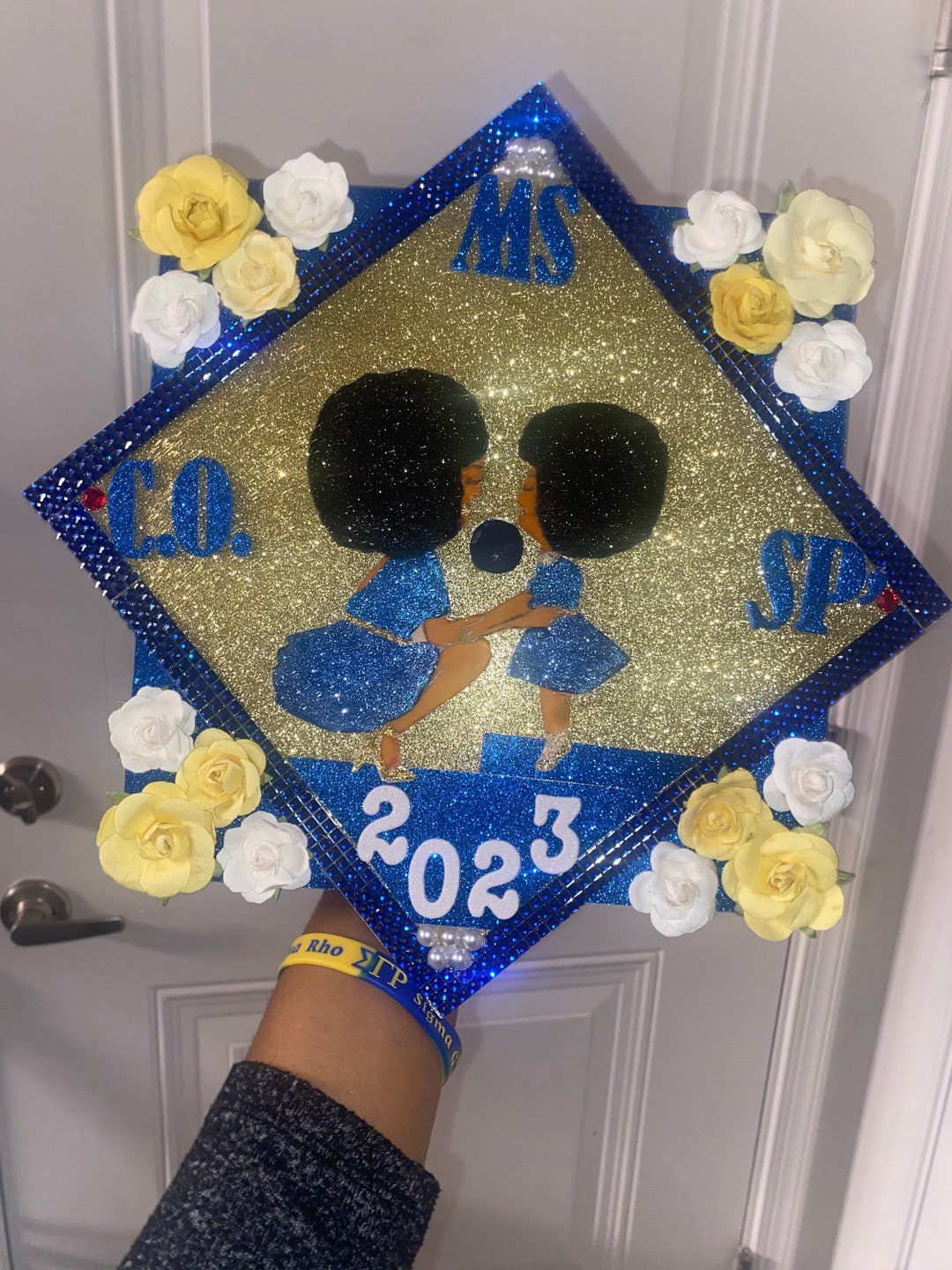 Graduation Caps- Custom Graduation Caps- Bedazzled Caps- Designer Caps ...