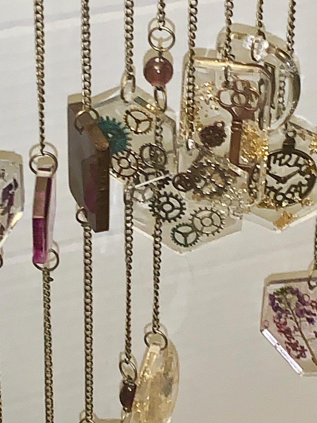 STEAMPUNK CHAINS and CHARMS Custom Made 2 Order Steampunk Chain Valance ...