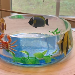 Whimsical Aquarium Bowl Fish Theme for Dogs Cats People… Looks Like a ...