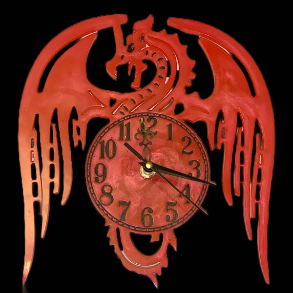 Dragon Clock - Etsy