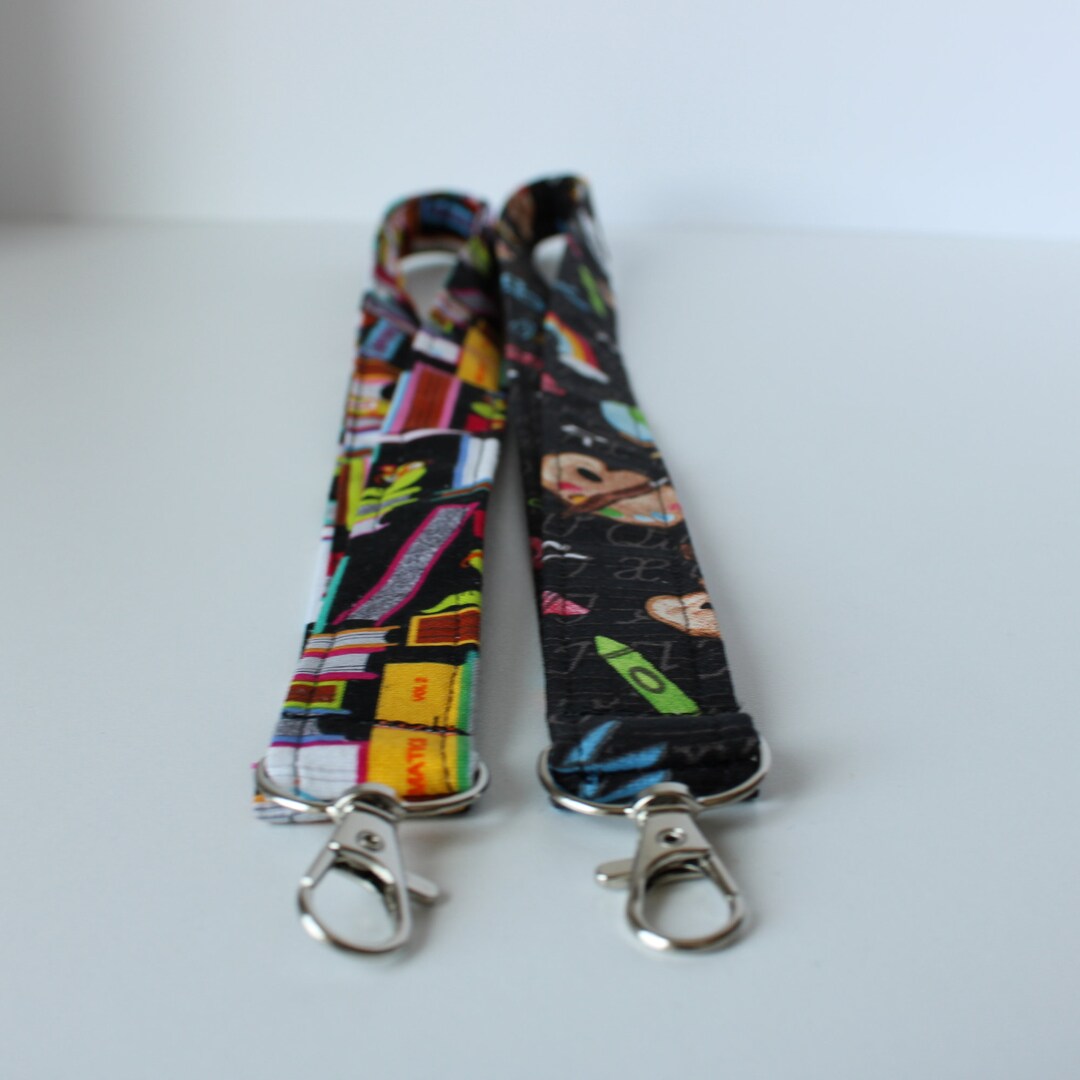 Custom Teacher Neck Lanyard | Teacher Appreciation Week Wristlet ...