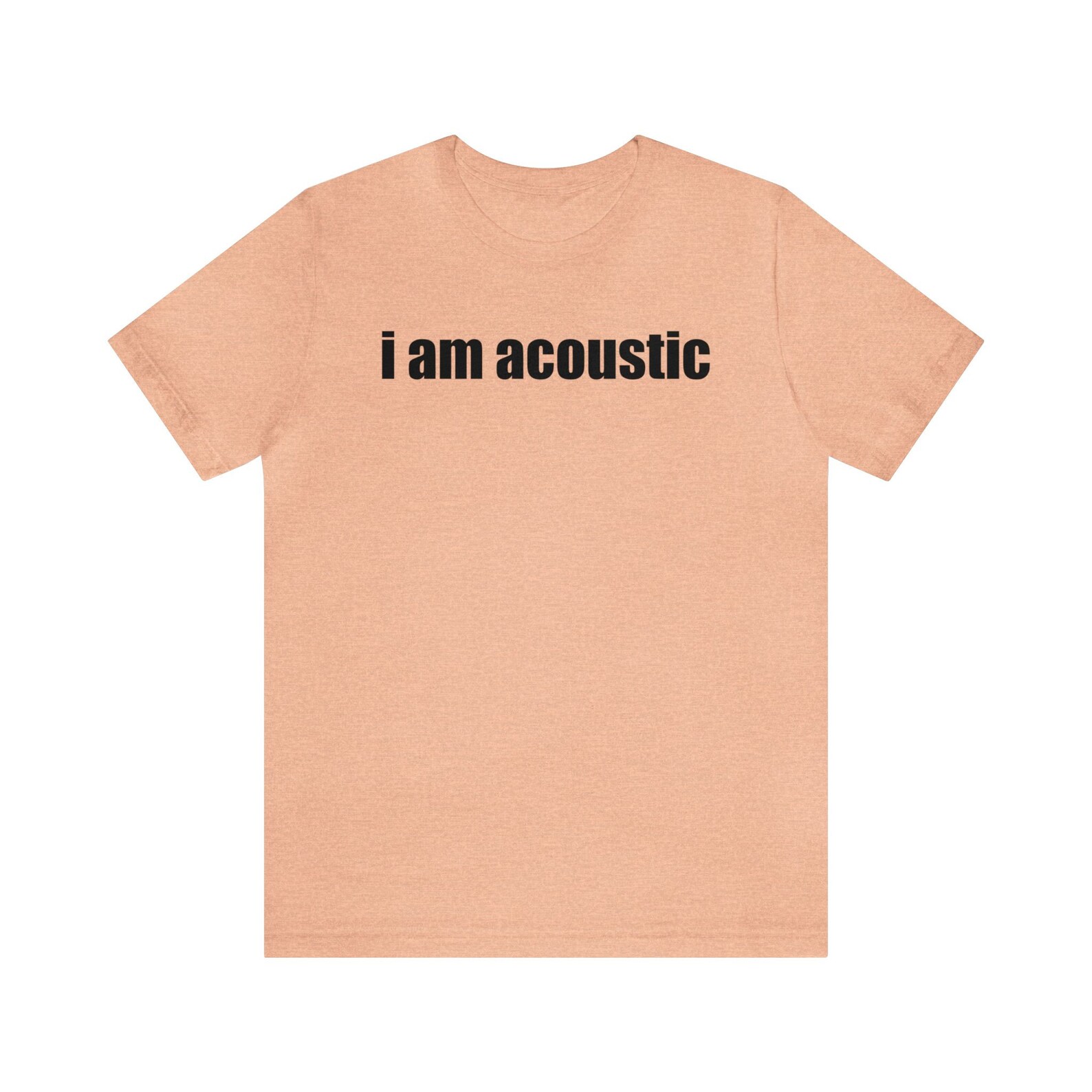 Funny Meme Shirt, I Am Acoustic, Autism Shirt, Guitarist Shirt, Guitar ...