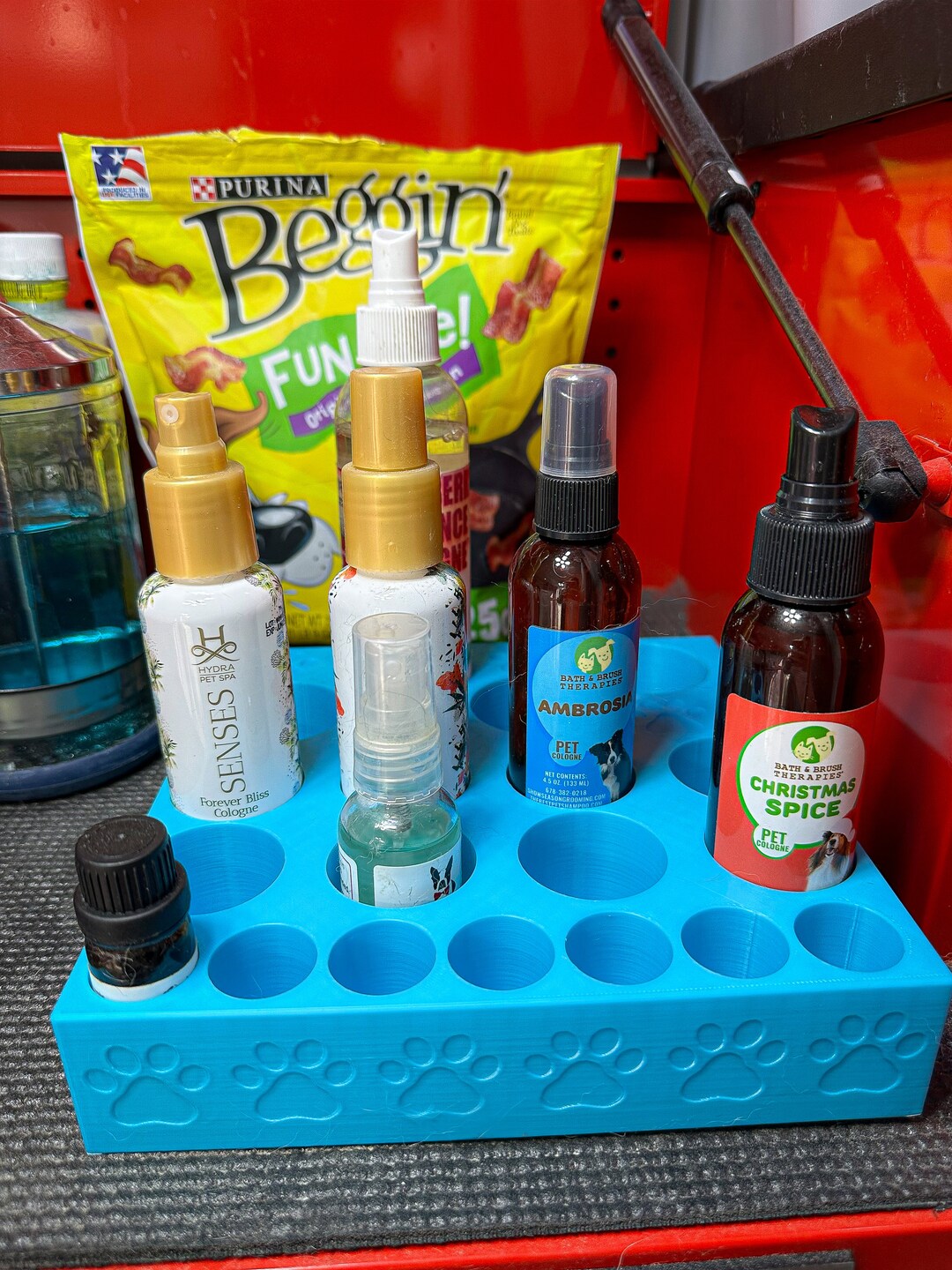 Dog Grooming Small/medium Perfume and Essential Oil Holder | Holds 12 ...