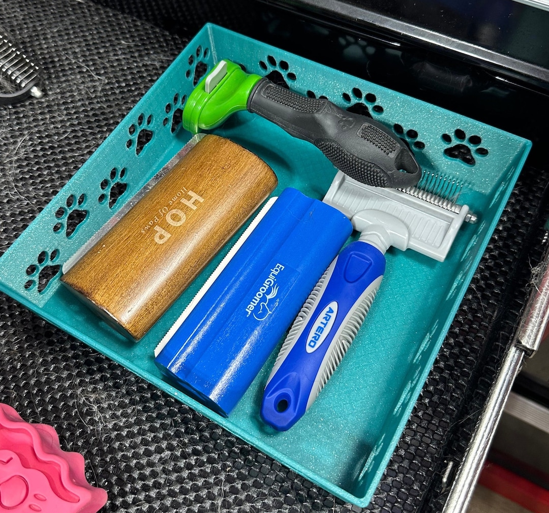 Extra Large Dog Grooming Catch All Tray | Simple Organizer | - Etsy