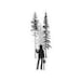 Chainsaw Man & Faller, Decal Sticker Logging Enthusiast Gift Small Gift ...