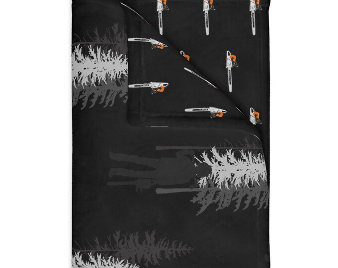 Chainsaw Man & Faller, Decal Sticker - Logging Enthusiast Gift - Small ...