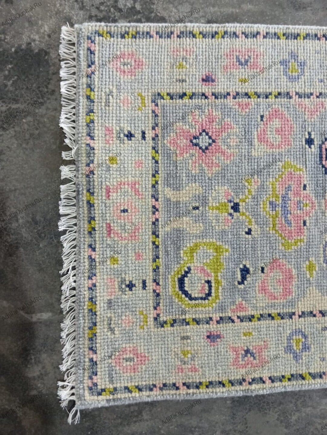 Modern Small Turkish Oushak Rug 2x3, 2x4, 2x5, Hand Knotted Vintage ...