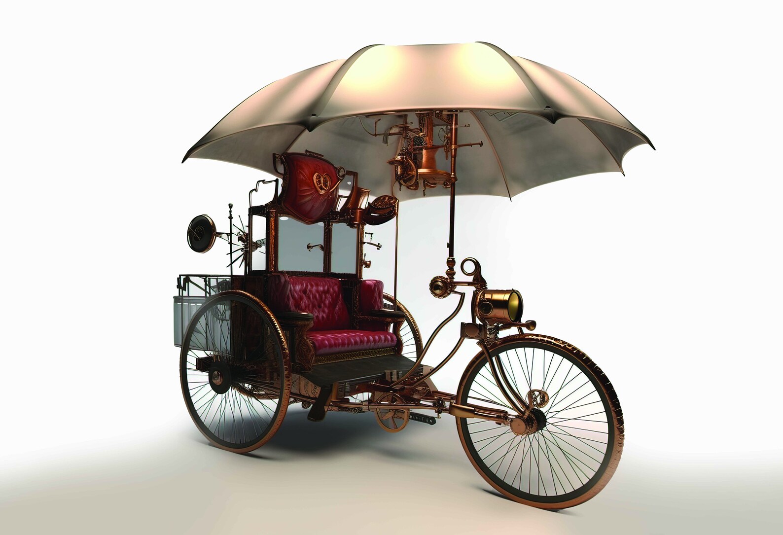Steampunk Tricycle No.3 Digital Art Download - Etsy