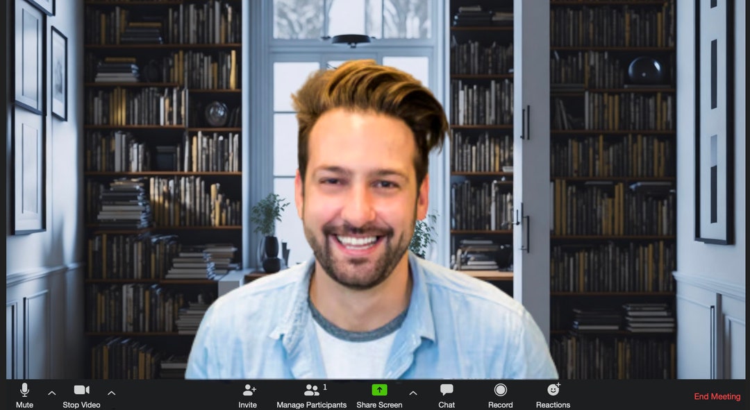 Zoom Virtual Background | City View Back Drop | Professional | Office ...