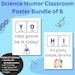 Science Humor Classroom Poster Bundle of 6, Instant Digital Download ...
