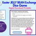 Easter Jellybean Exchange Dice Party Game, Class/family Activity, Group ...