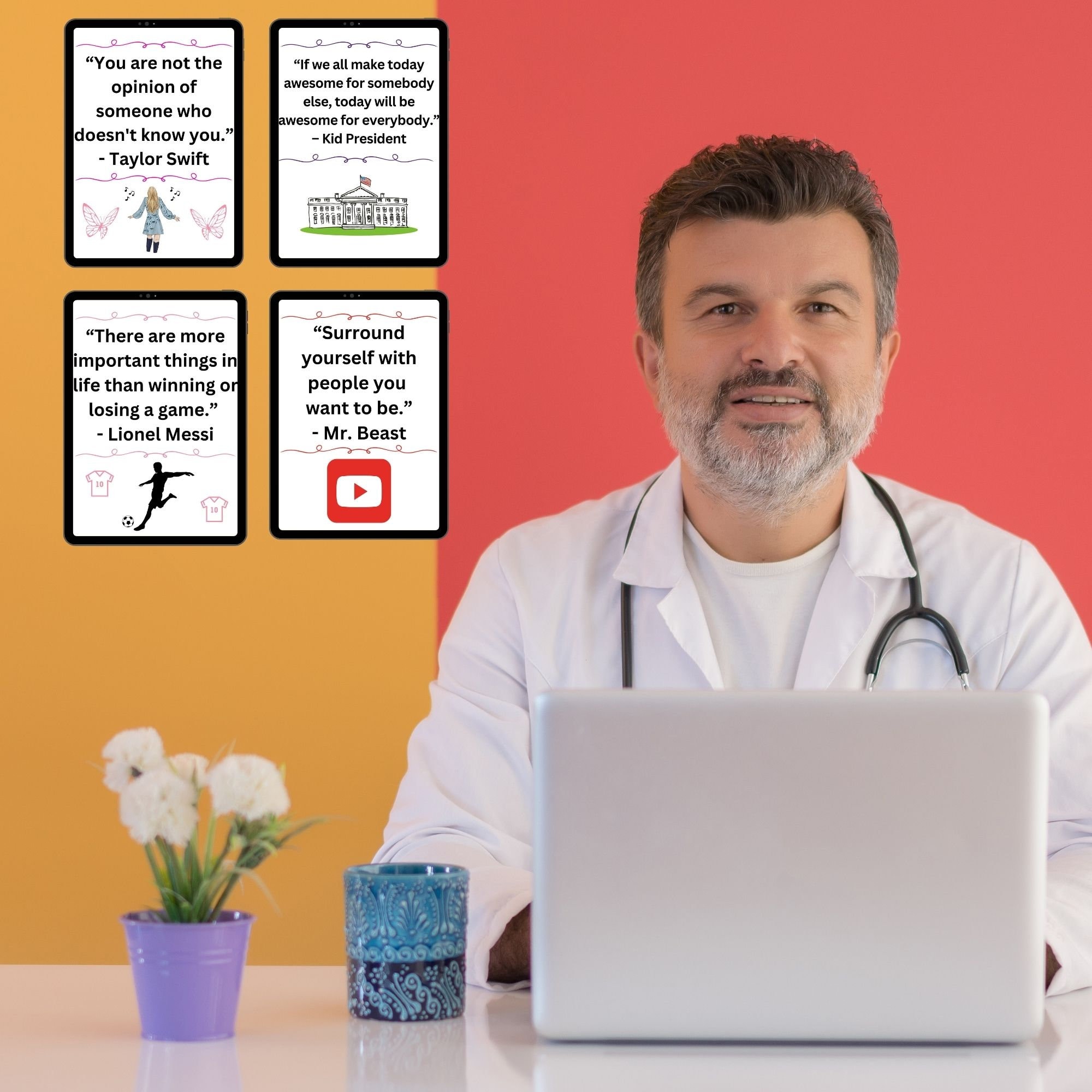 Motivation Posters With Inspirational Quotes, Bundle of 12, Instant ...