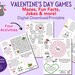 Valentine's Day Activity Sheets Bundle, Fun for All Ages, Class ...