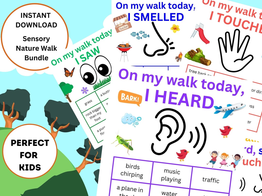 Sensory Nature Walk - Bundle for Kids - Etsy