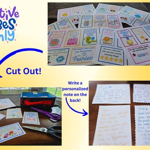 40 Positivity Lunch Notes, Self-affirmations, Growth Mindset, Office ...