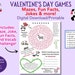 Valentine's Day Activity Sheets Bundle, Fun for All Ages, Class ...