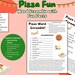 Pizza-themed Fun Activities Bundle: Mad Lib Word Scramble - Etsy