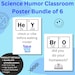 Science Humor Classroom Poster Bundle of 6, Instant Digital Download ...