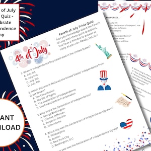 Firecracker Frenzy Fourth of July Minute to Win It Party Game Printable ...
