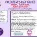 Valentine's Day Activity Sheets Bundle, Fun for All Ages, Class ...