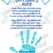 Handprint Poem Father's Day - Printable/download, Gift for Dad, Daddy ...