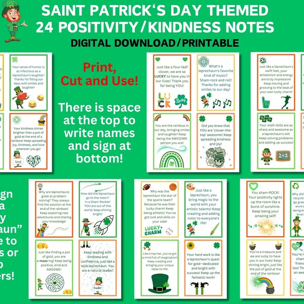 Positive Notes - Etsy