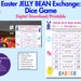 Easter Jellybean Exchange Dice Party Game, Class/family Activity, Group ...