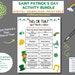 Saint Patrick's Day Digital Fun Pack, Scavenger Hunt, Word Play, This ...