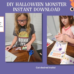 DIY Monster Creation Bundle, 40 Monster Traits Included, Classroom ...