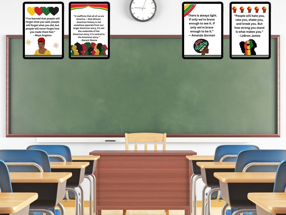 Black History Month, Poster Display, Bundle, Classroom, Inspiring ...