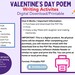 Valentine's Writing Pack: Acrostic Poem, Hearts of Love, & Expressive ...