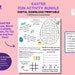 Easter Fun Activity Pack: Mazes, Jokes, & More! Perfect for Kids ...