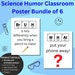 Science Humor Classroom Poster Bundle of 6, Instant Digital Download ...