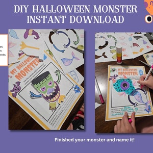 DIY Monster Creation Bundle, 40 Monster Traits Included, Classroom ...