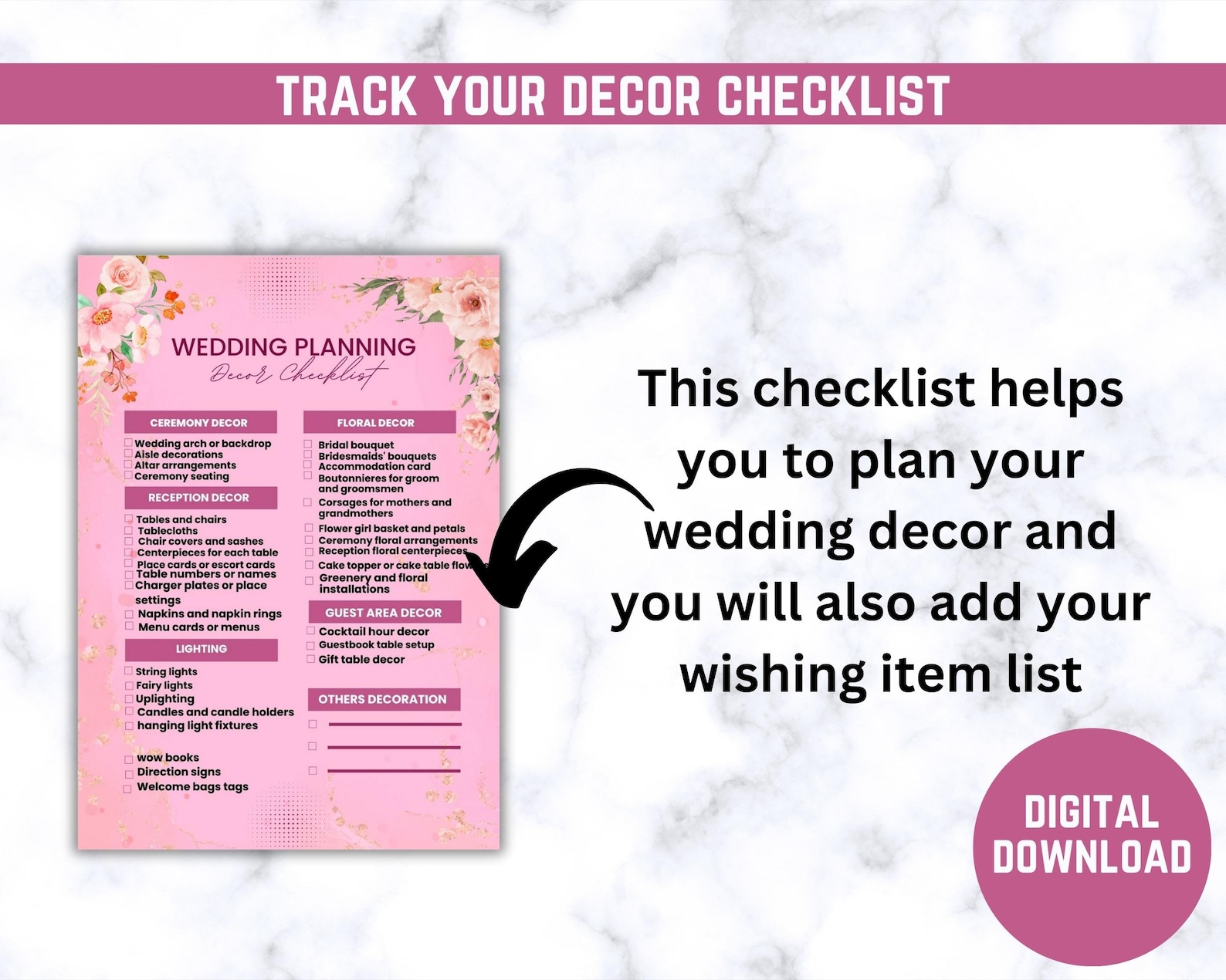 Wedding Planner Printable Printable Wedding Planner Pages - Etsy
