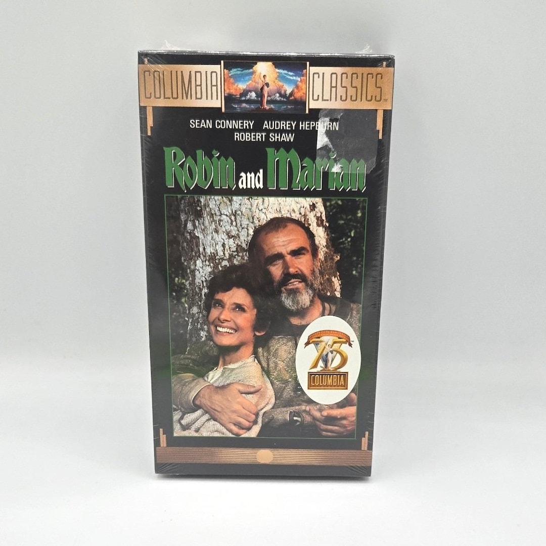 Robin and Marian VHS Movie 1976 Sean Connery Audrey Hepburn Richard ...