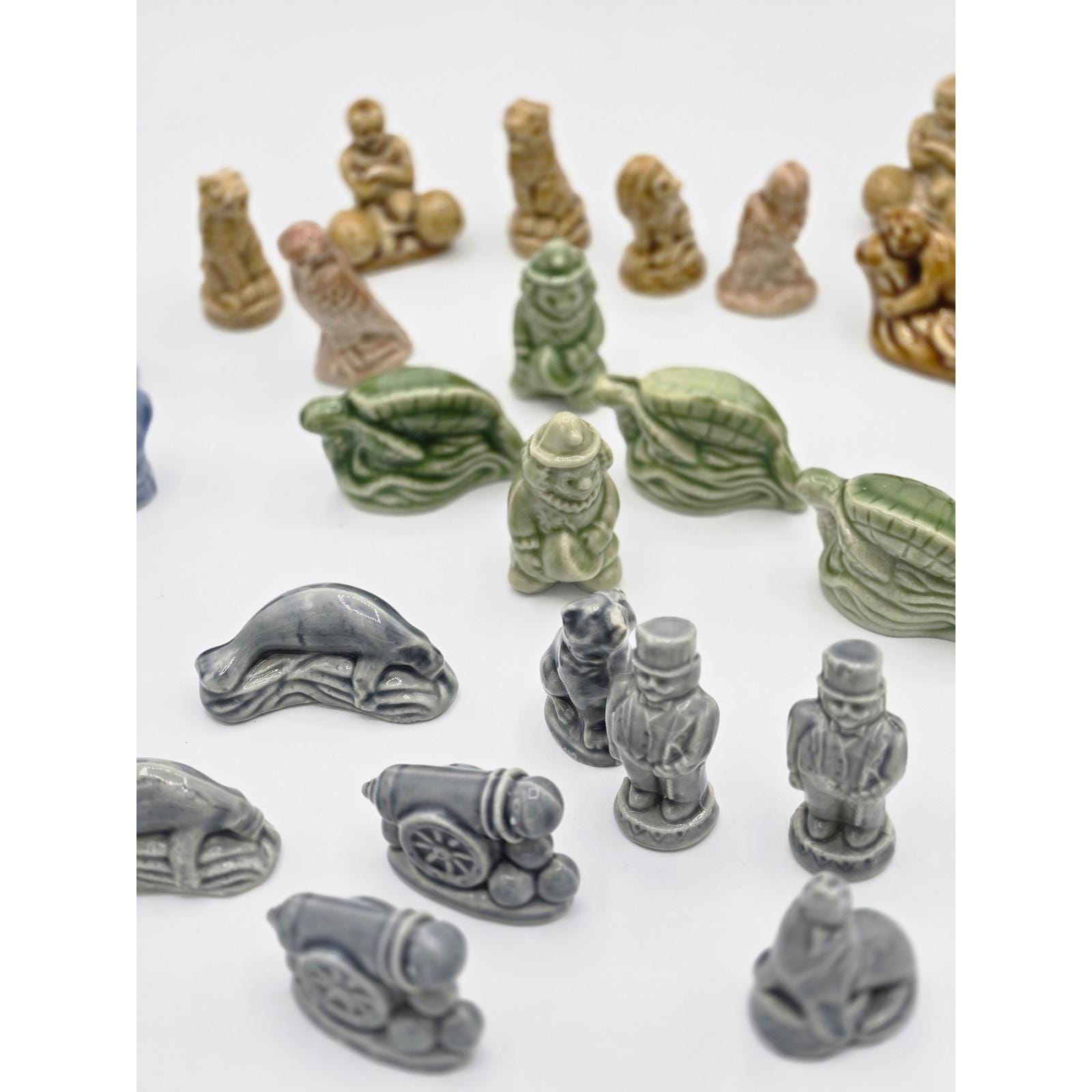 Lot of 31, Wade Whimsies, Red Rose Tea Miniature Porcelain Figurines - Etsy