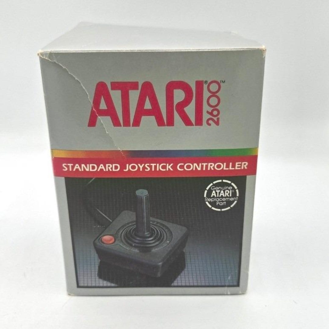 Vintage Atari 2600 CX40 Standard Joystick Controller (original Boxed ...