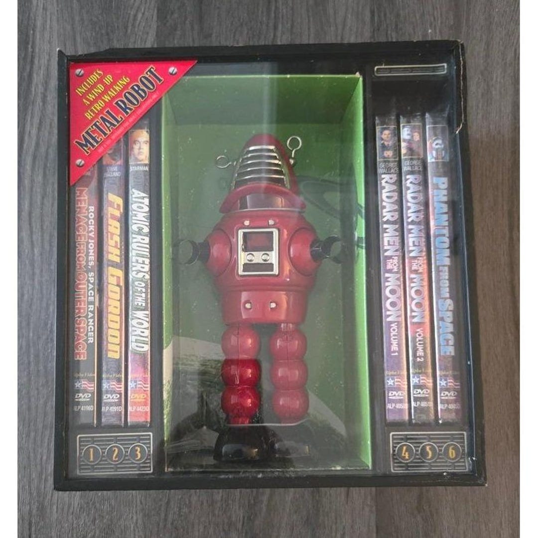 Retro Science Fiction Adventures Volume 1 DVD Set With Metal Robot ...