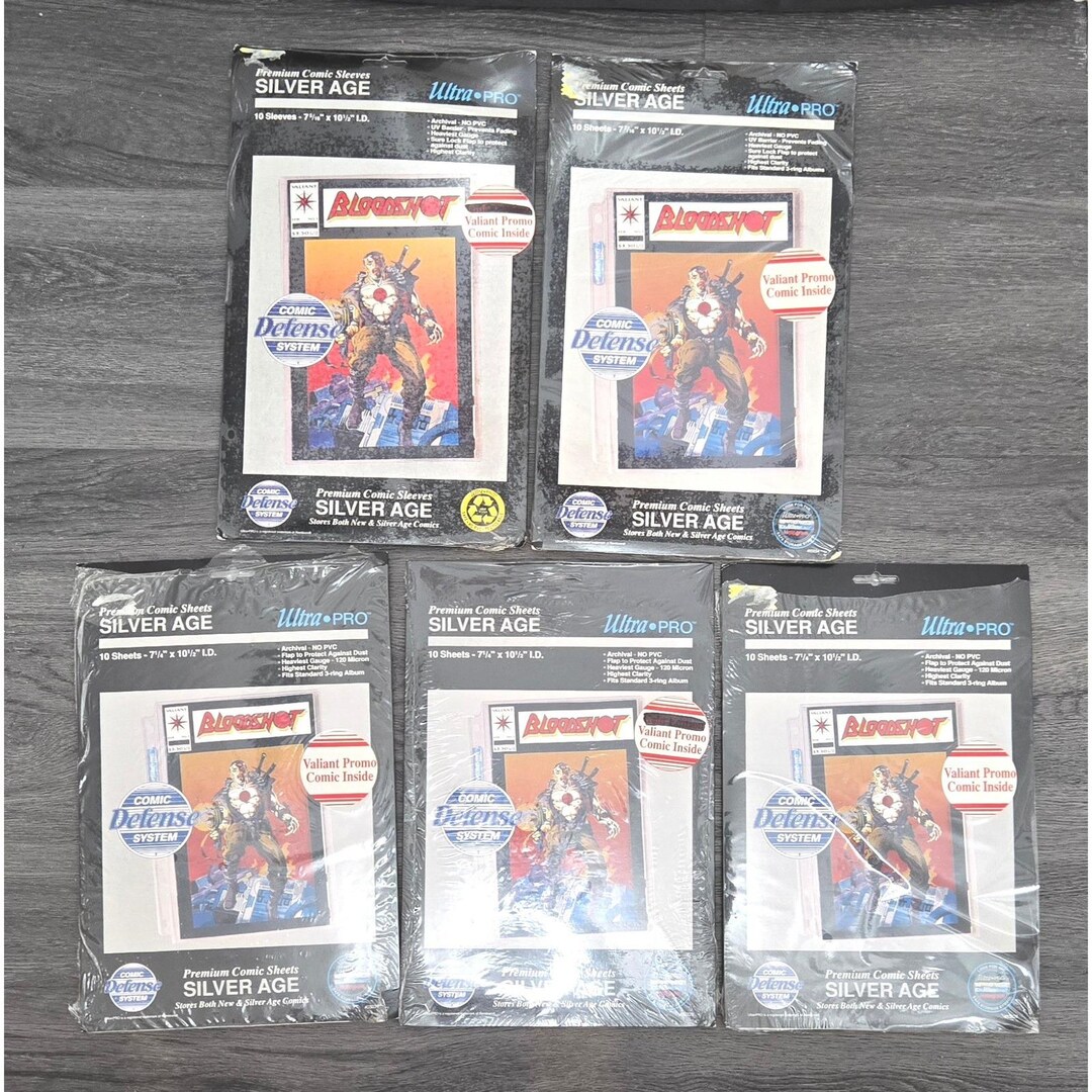 Valiant "comic Defense System" Promo Lot (5 Packs) - Etsy