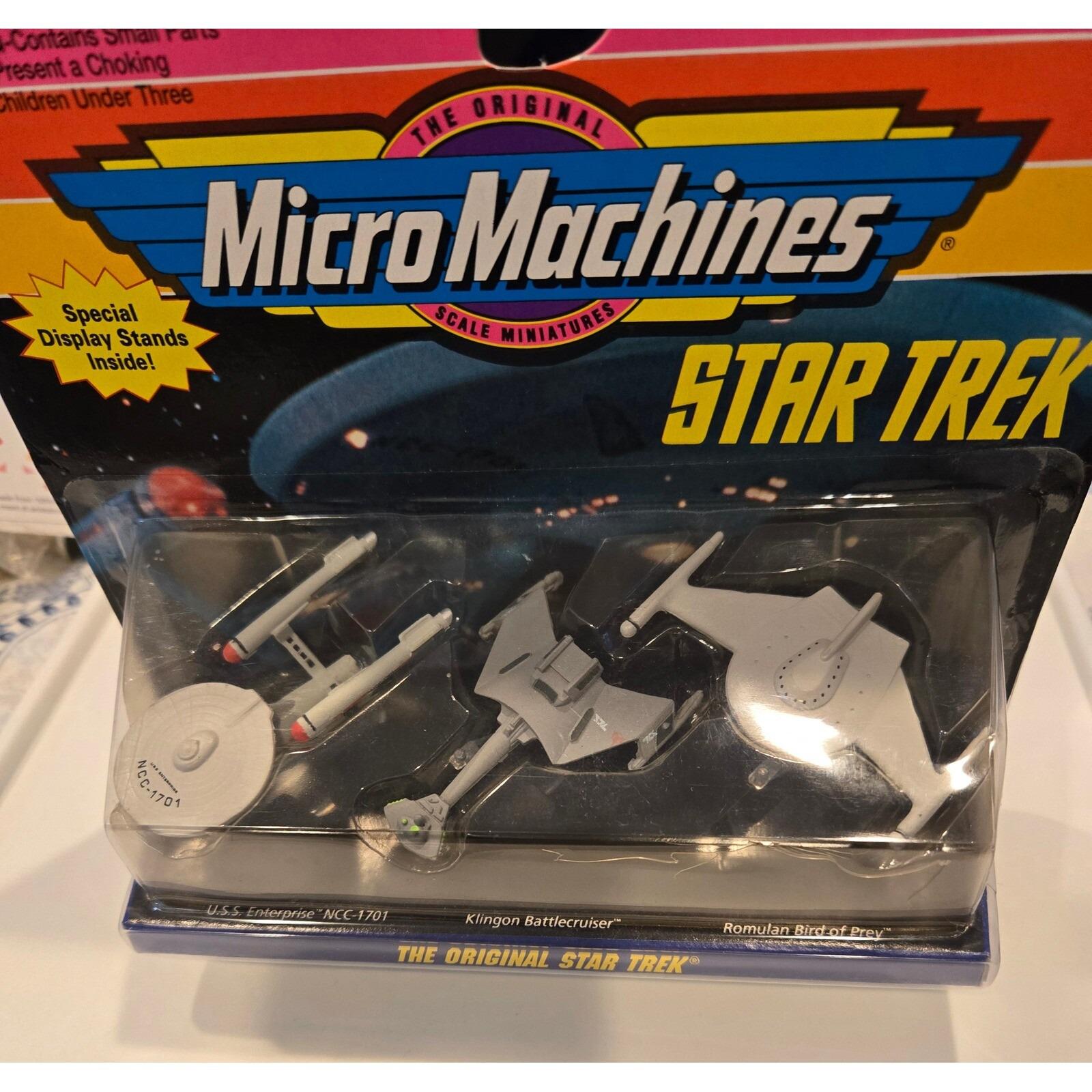 Galoob Micro Machines the Original Star Trek Collection # 1 1993 - Etsy