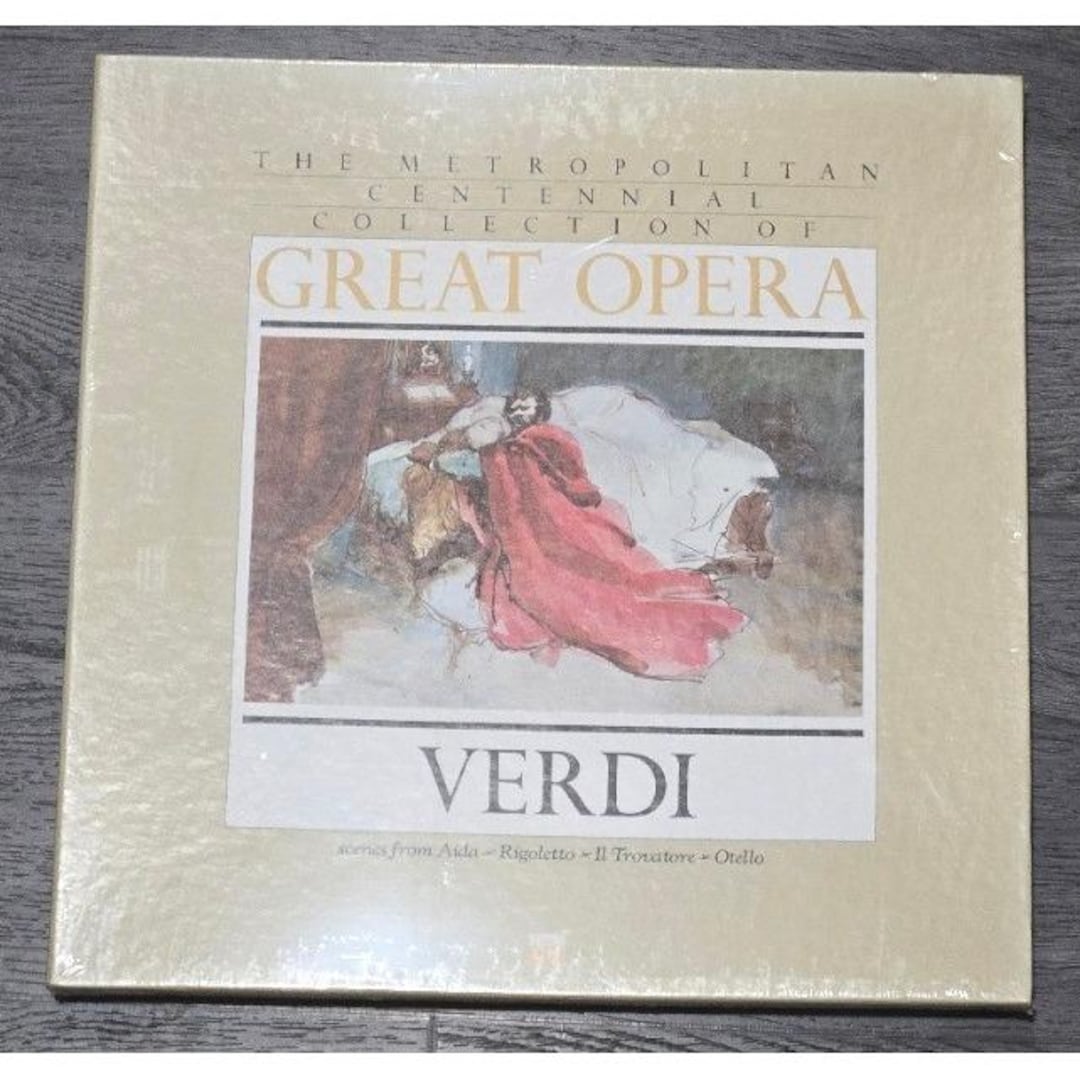 The Metropolitan Centennial Collection of Great Opera: Verdi (sealed ...