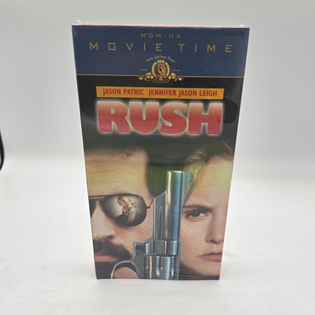Rush VHS Movie 1991 Jason Patric Jennifer Jason Leigh MGM UA, New ...